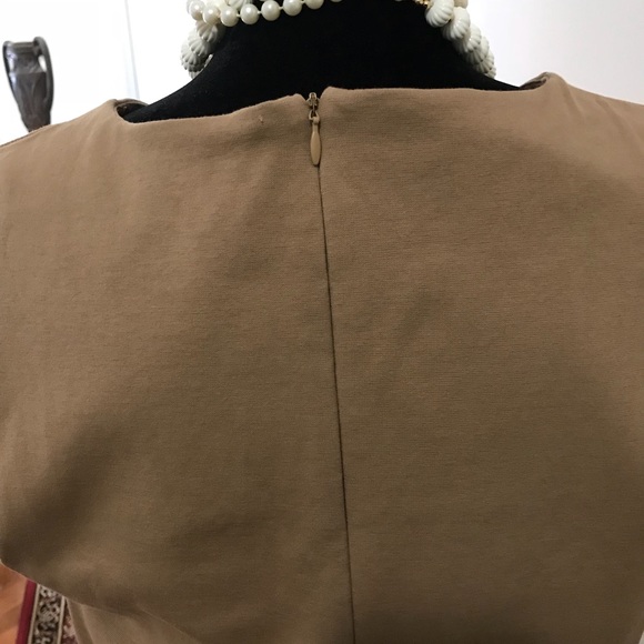 Dresses | Tan Dress For The Office | Poshmark
